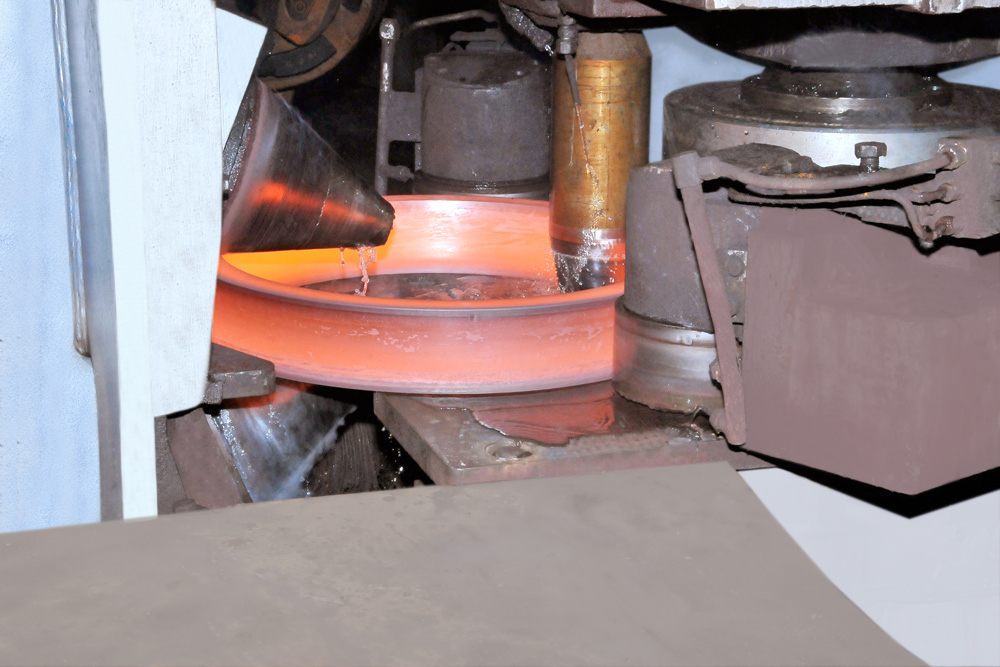 Hot Forging facility in Rajkot, India - Rolex Rolled Rings