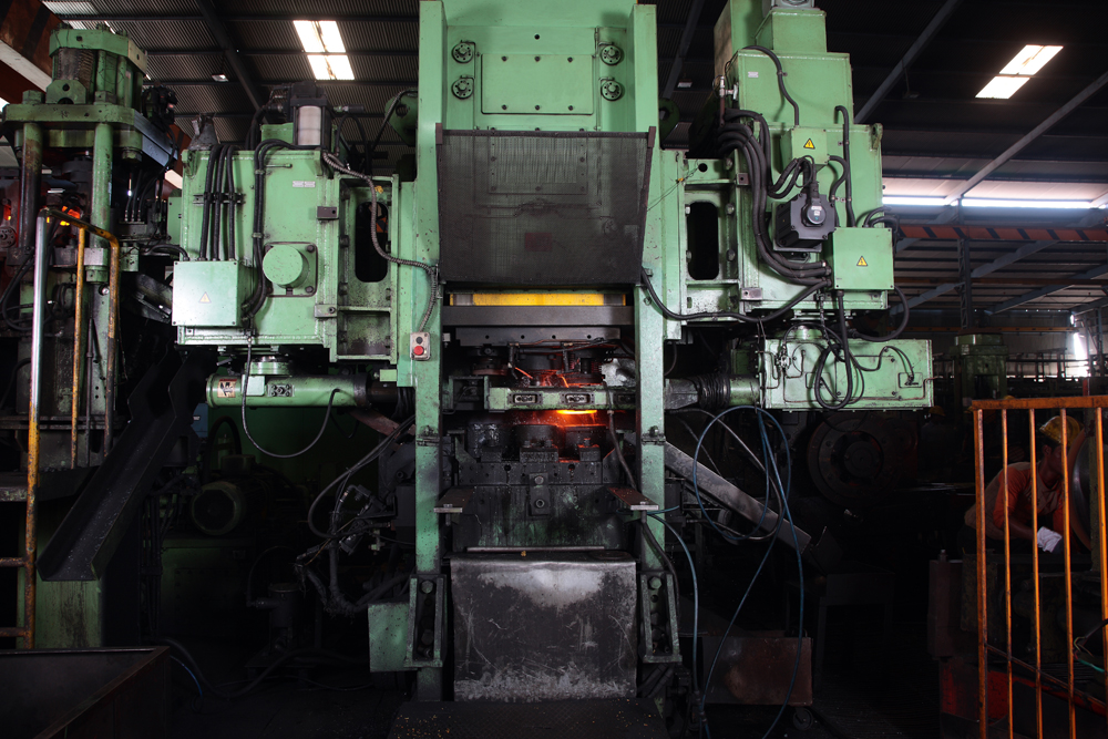 Hot Forging facility in Rajkot, India - Rolex Rolled Rings