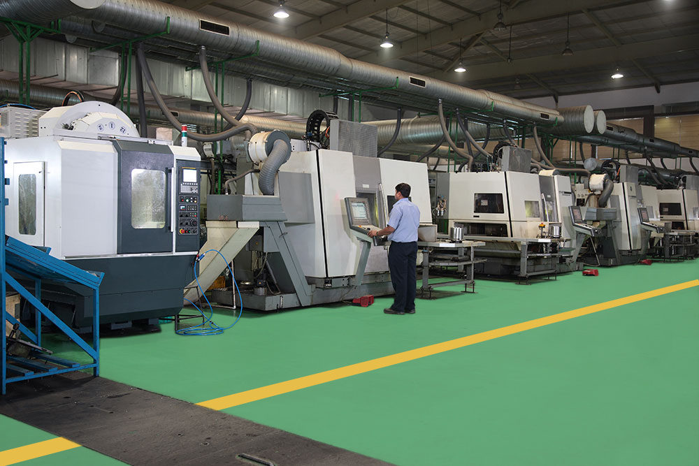 Machining Facility in Rajkot, India - Rolex Rolled Rings