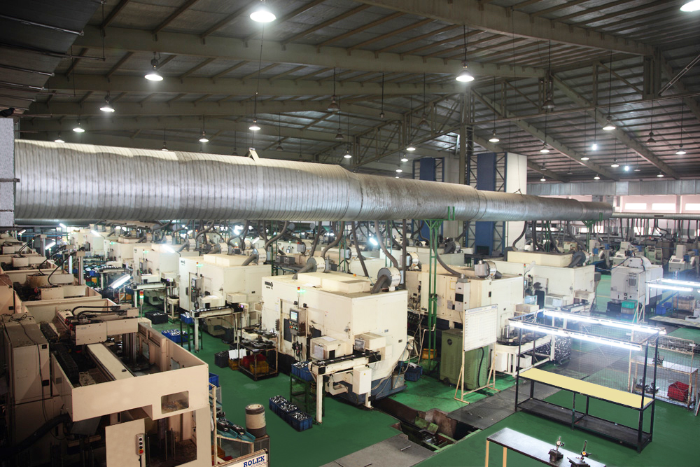 Machining Facility in Rajkot, India - Rolex Rolled Rings