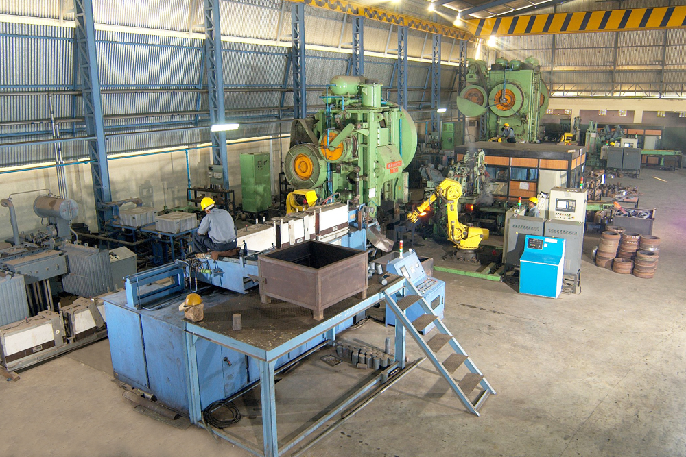Hot Forging facility in Rajkot, India - Rolex Rolled Rings